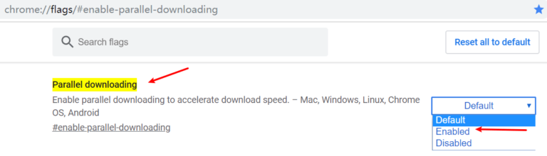 谷歌Chrome浏览器开启多线程下载：Parallel downloading - 主机日志