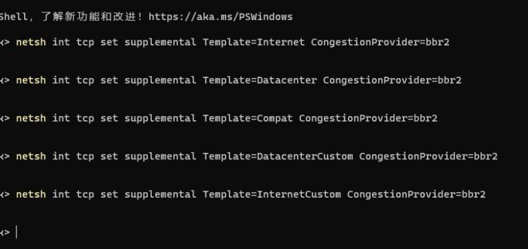 Windows最新版开启BBR2，让你上传下载都跑满！ - 主机日志